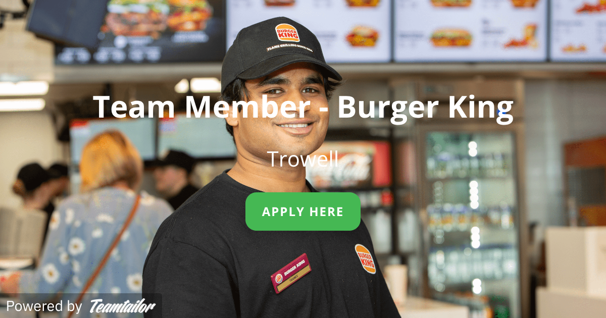 Team Member - Burger King - Moto