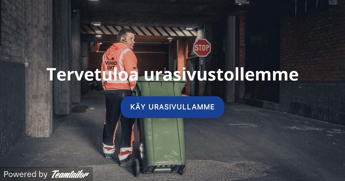 Työurasi alkaa tästä - Veikko Lehti Oy