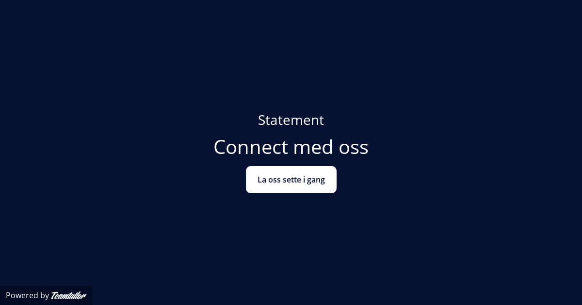 Statement – Connect