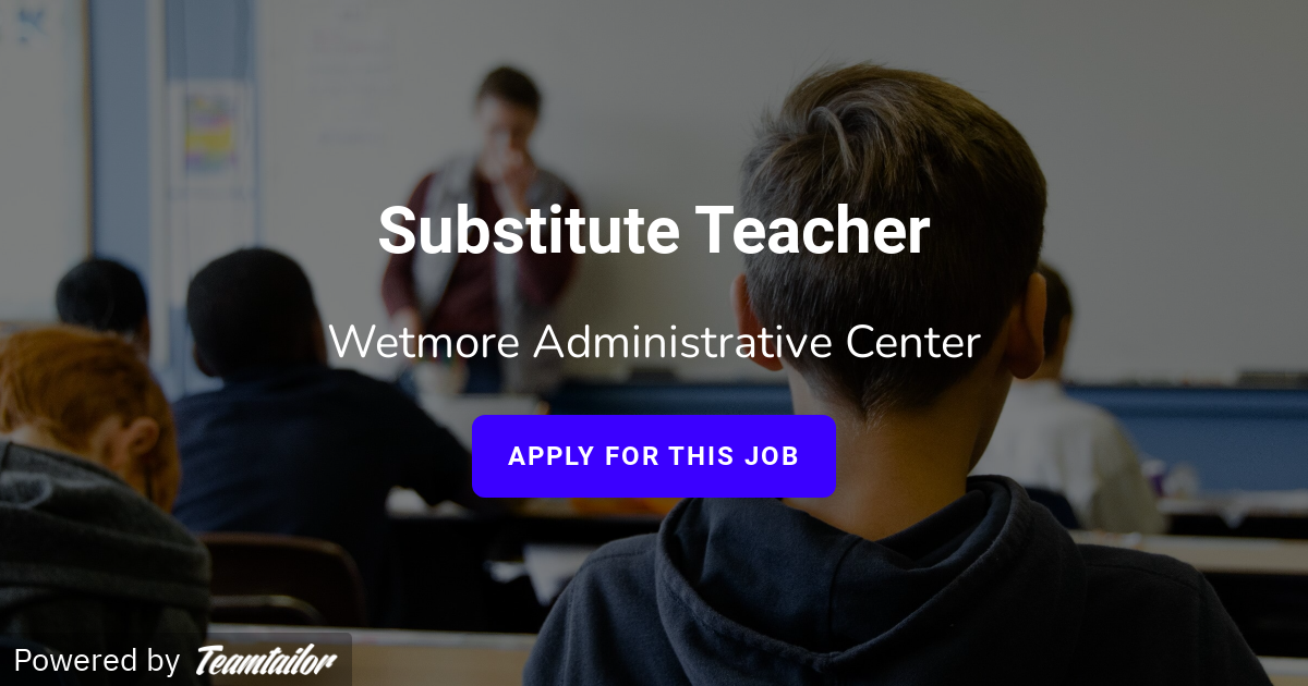 Substitute Teacher - Amphitheater Public Schools