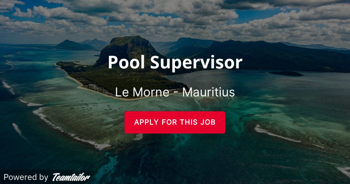 Pool Supervisor - RIU Hotels & Resorts Asia Africa