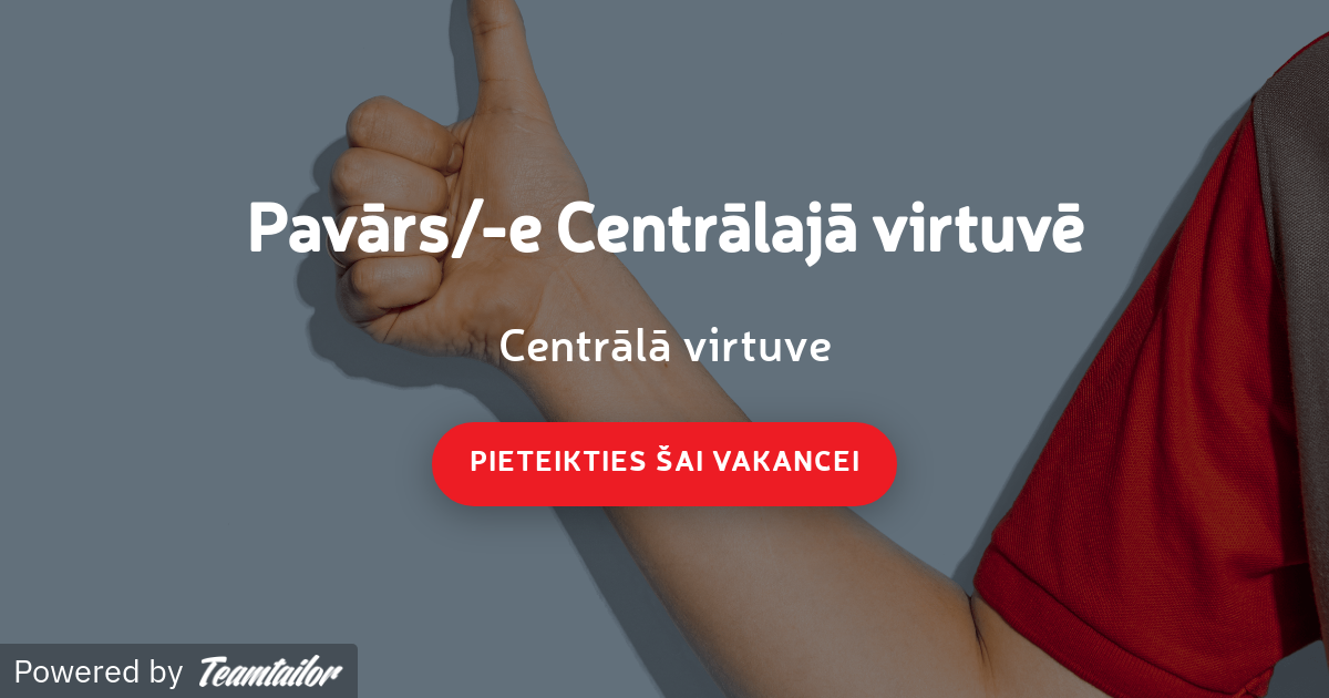 Pavārs/-e Centrālajā virtuvē - Rimi Latvia