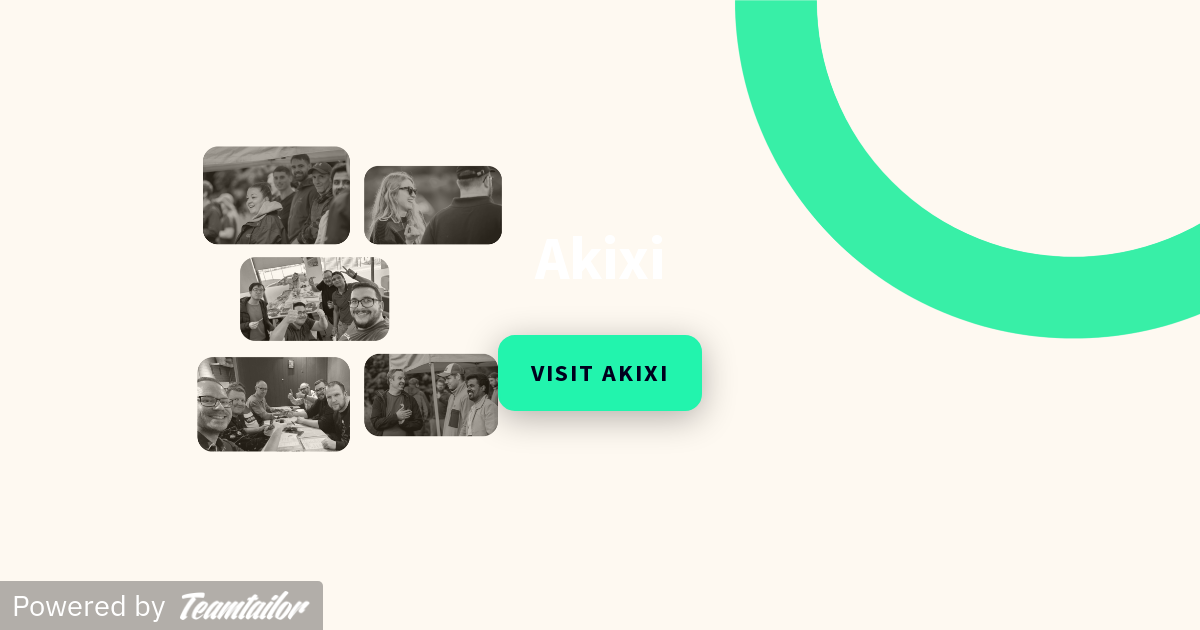 Work with us - Akixi