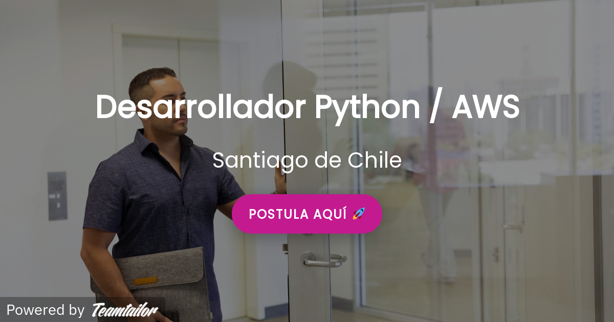 Desarrollador Python / AWS - TINET