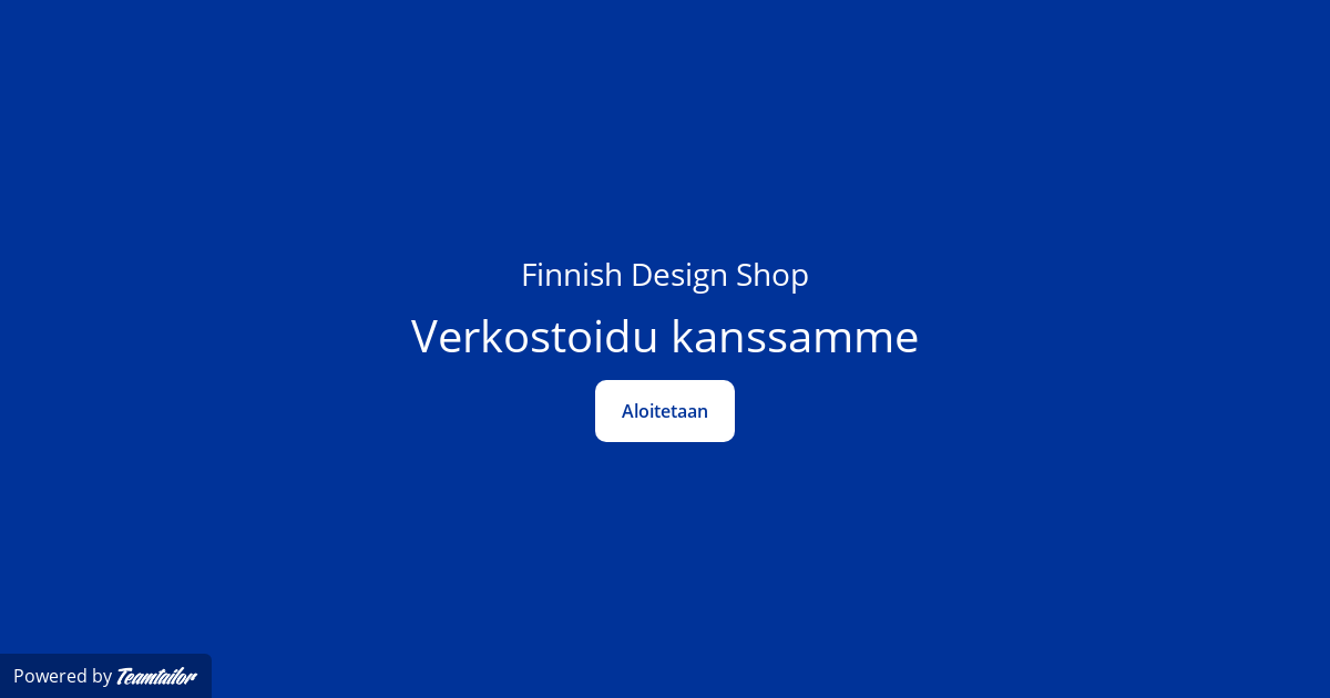 Finnish Design Shop – Connect