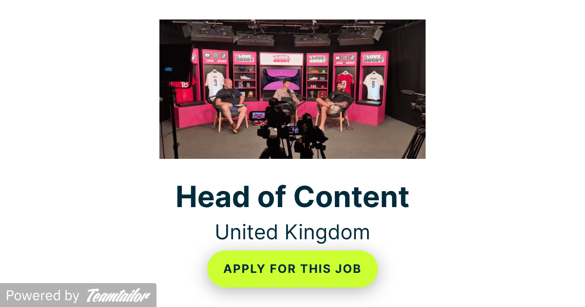 Head of Content - Crowd Network