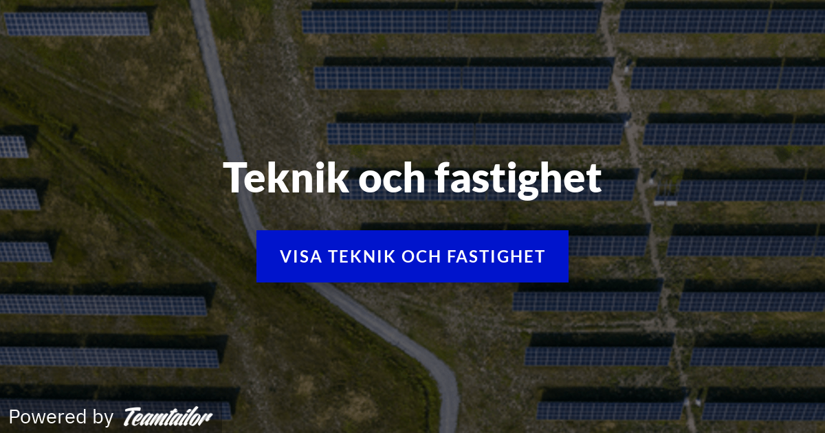 Teknik och fastighet - Vasakronan