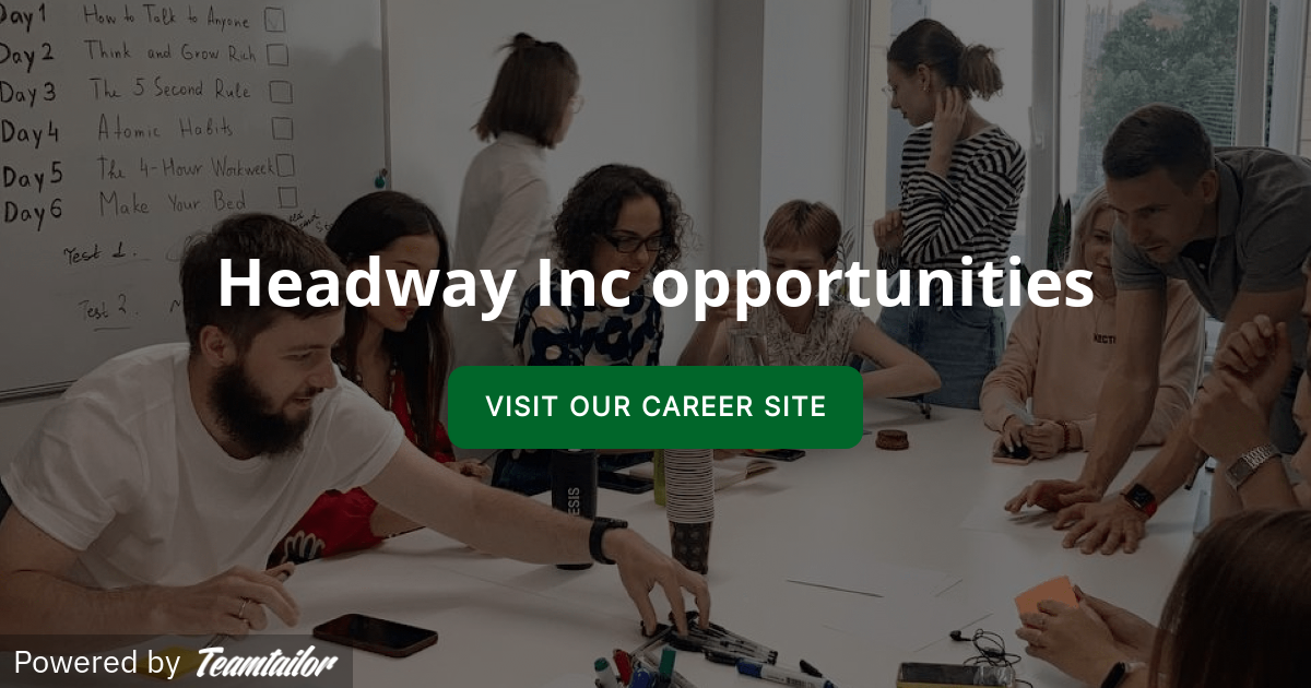 Headway Inc opportunities - Headway Inc