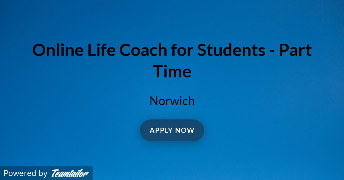 Online Life Coach for Students - Part Time - FindTutors