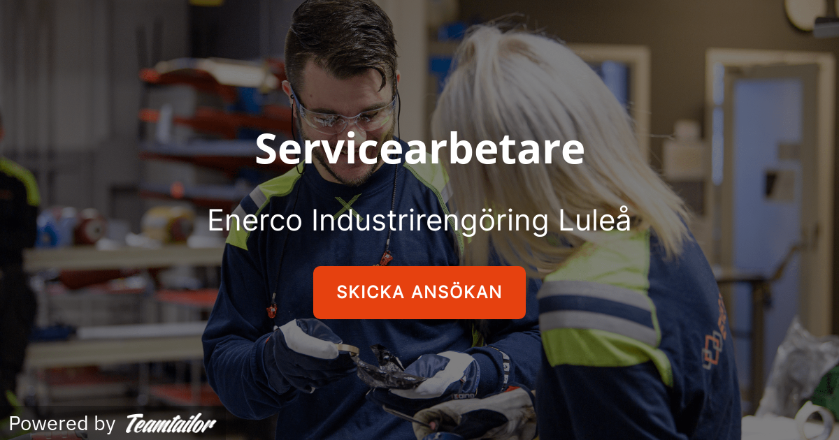 Servicearbetare - Enerco Group AB