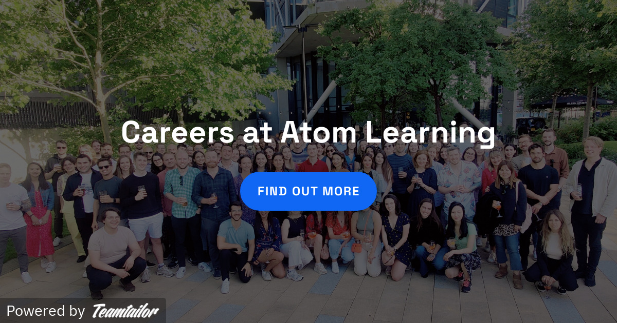 Careers at Atom Learning - Atom Learning