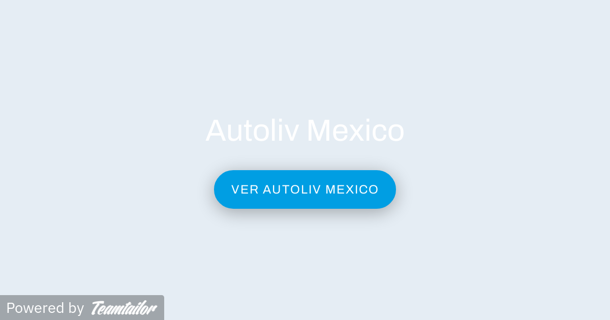 Una decisión que puede cambiar vidas. - Autoliv Mexico