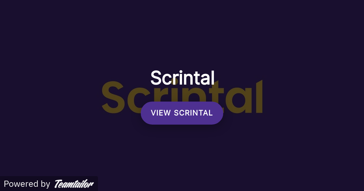 Careers - Scrintal