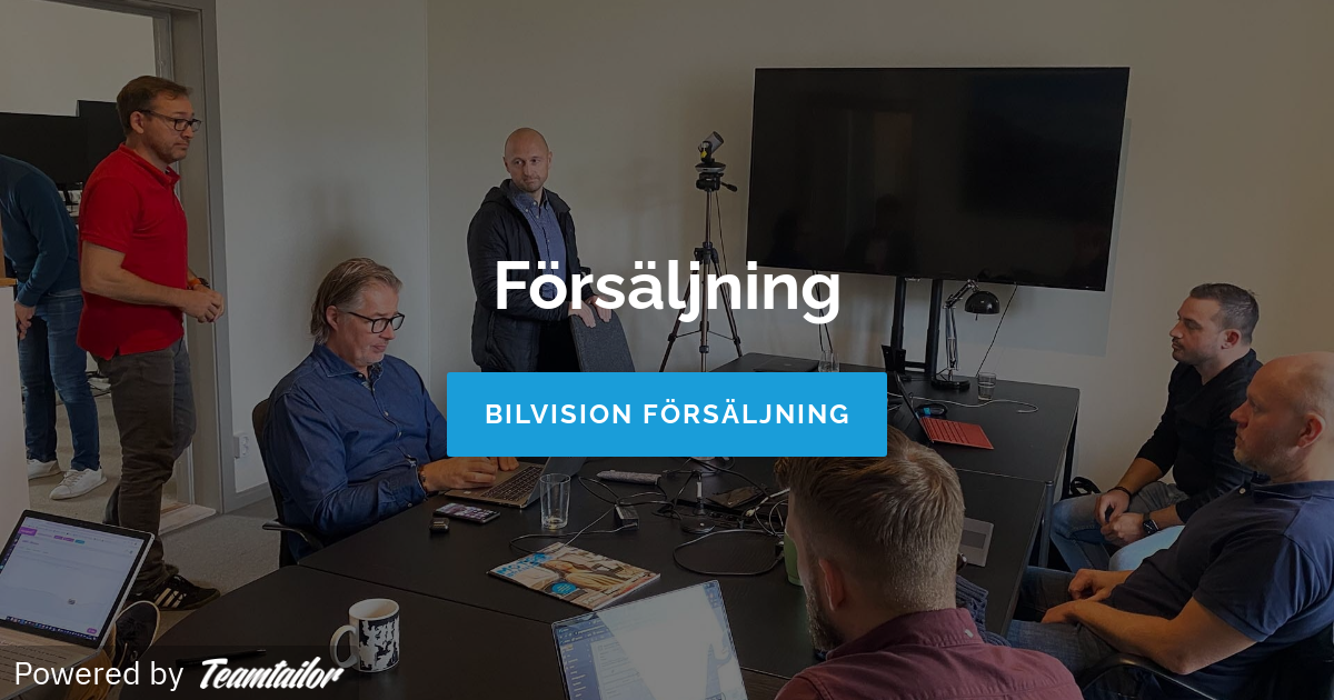 Försäljning - Bilvision