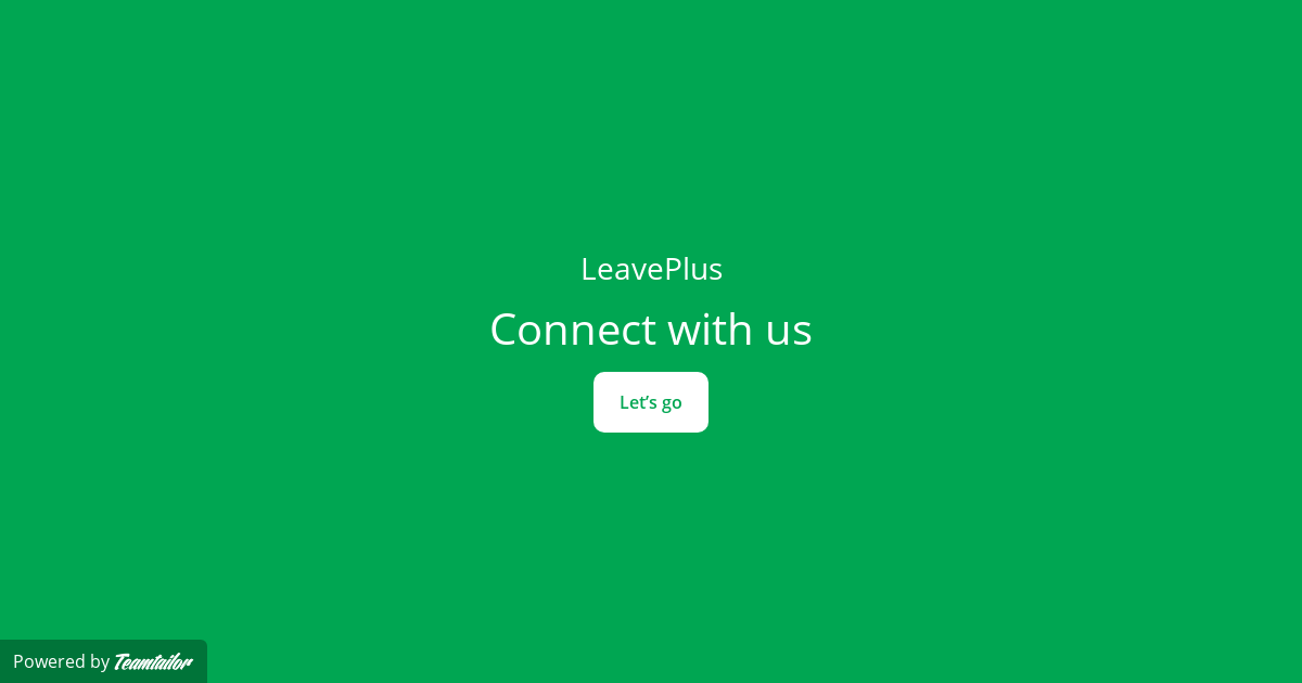 LeavePlus – Connect