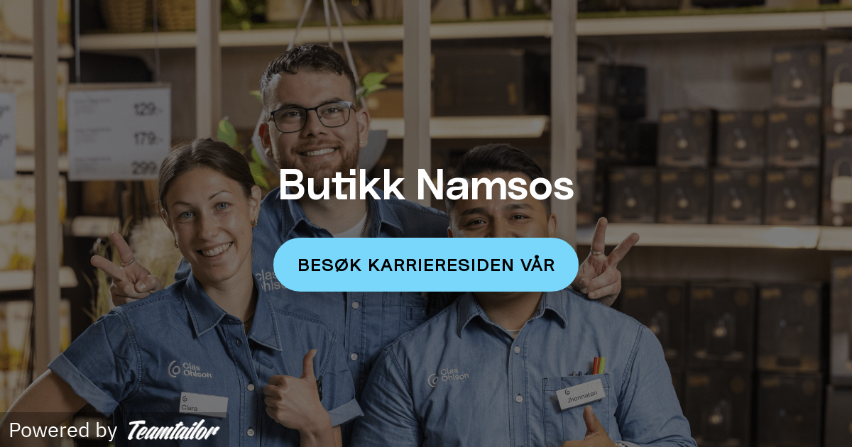 Butikk Namsos - Clas Ohlson Norge
