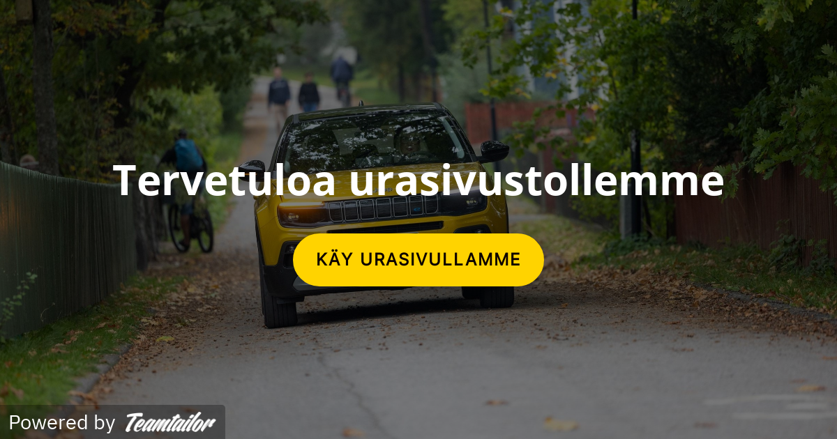 Tule mukaan tekemään työtä, jolla on merkitystä - Autoliitto ry