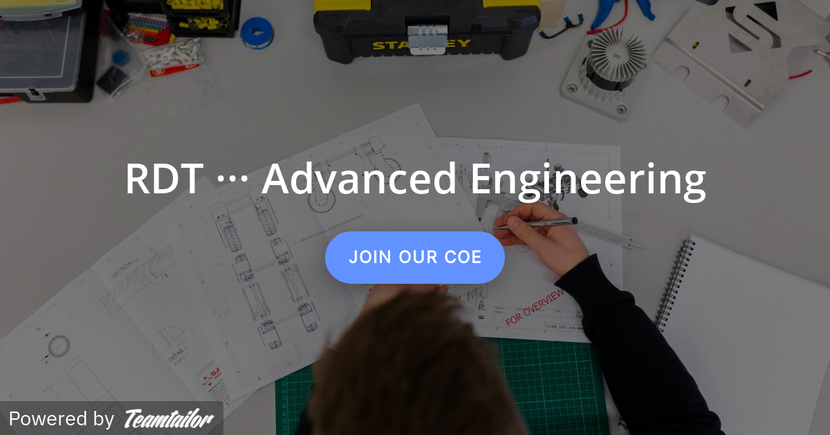 CoE Advanced Engineering - RDT
