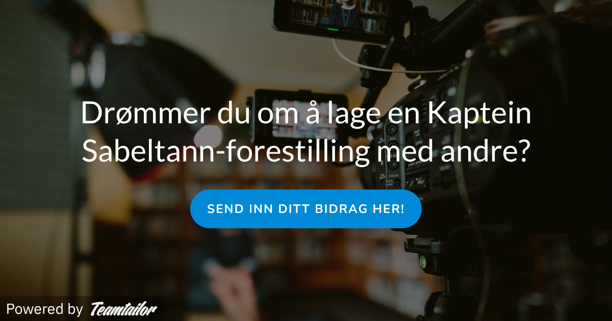 Drømmer du om å lage en Kaptein Sabeltann-forestilling med andre ...