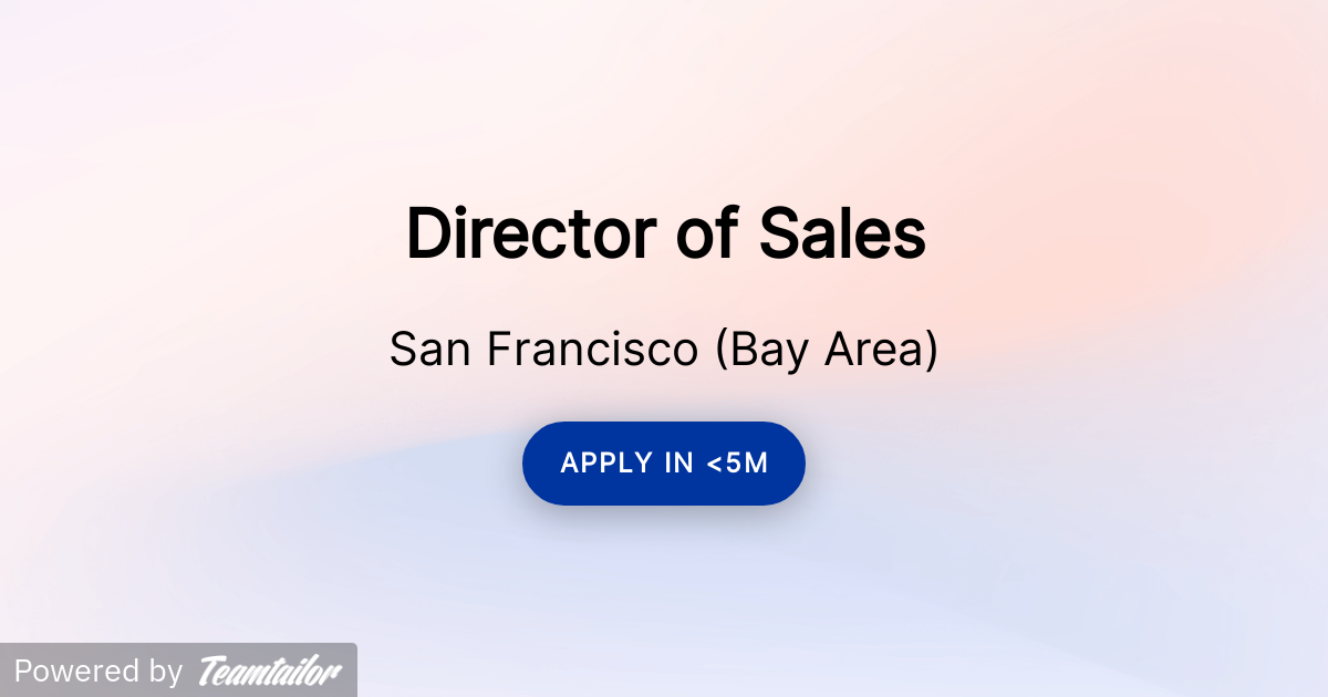 Director of Sales - FlexAI