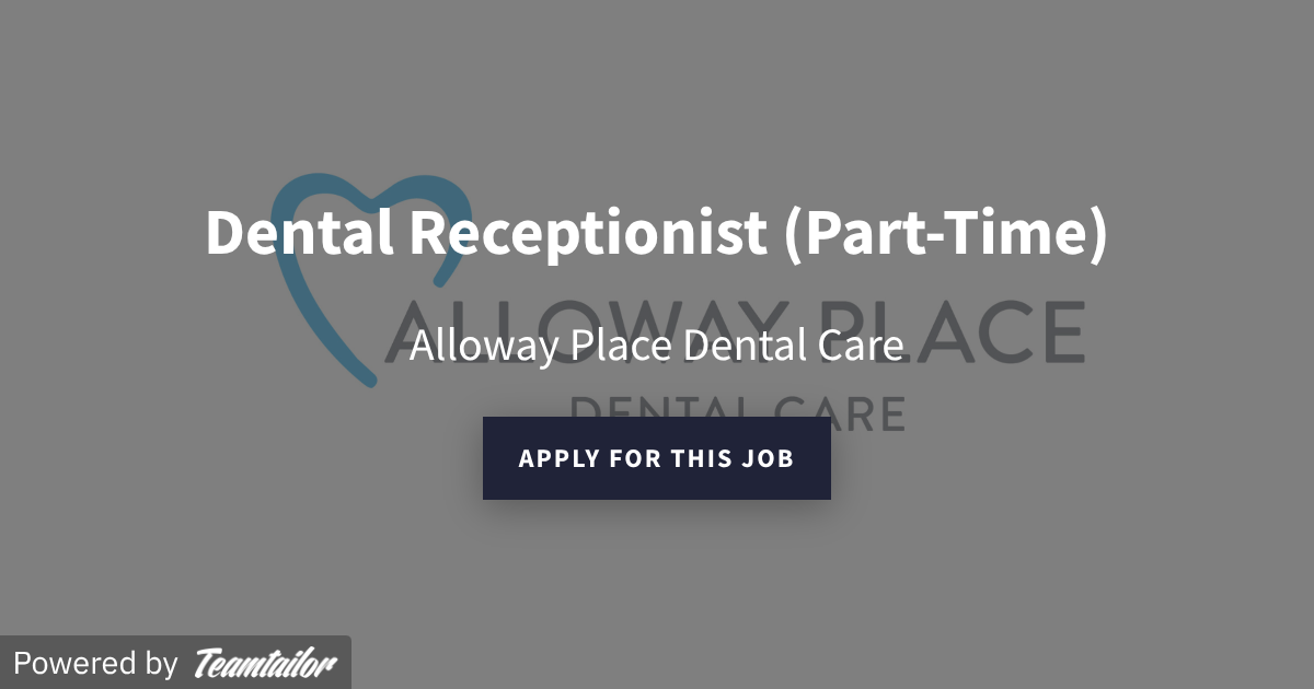 Dental Receptionist (Part-Time) - Clyde Munro Dental Group