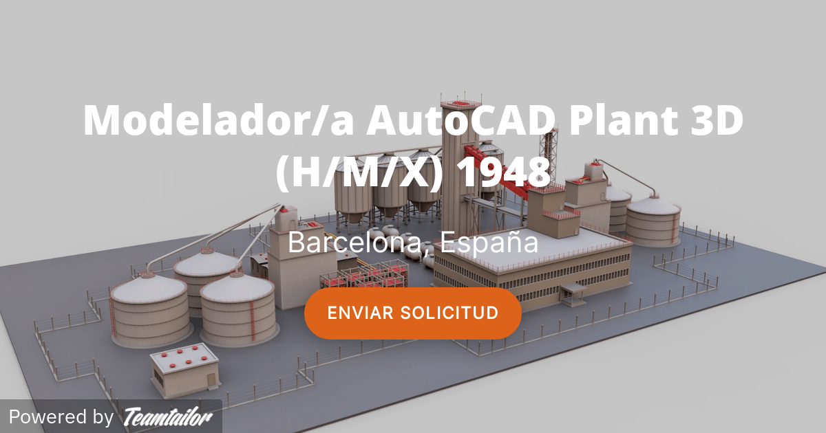 Modelador/a AutoCAD Plant 3D (H/M/X) 1948 - Vèringer Engineering