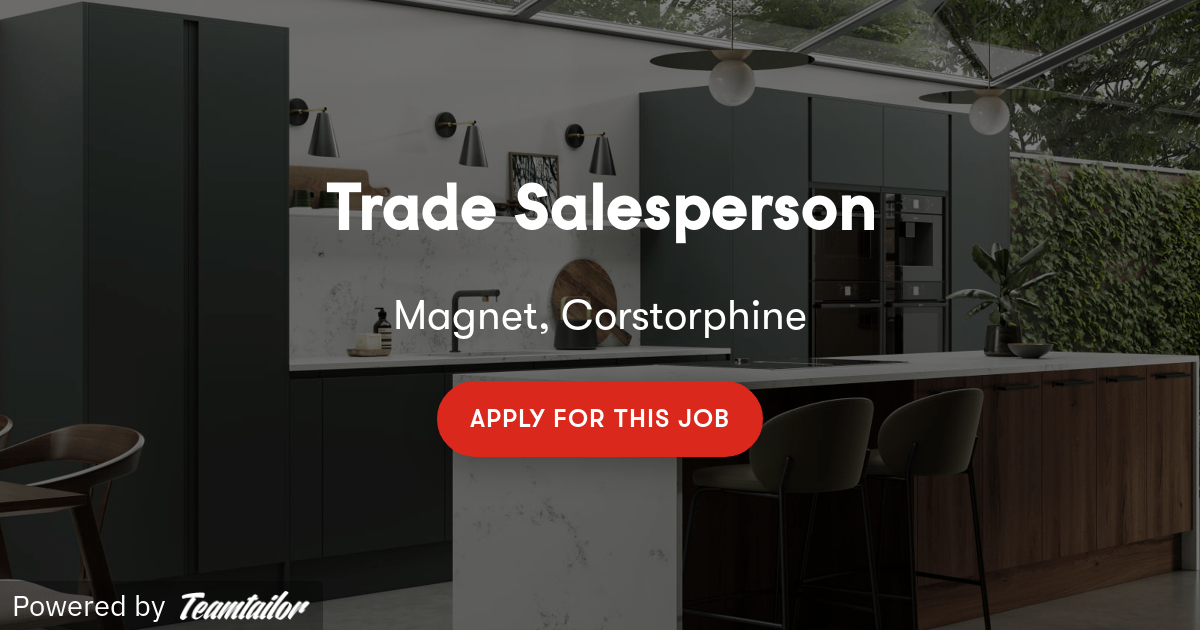 Trade Salesperson - Nobia