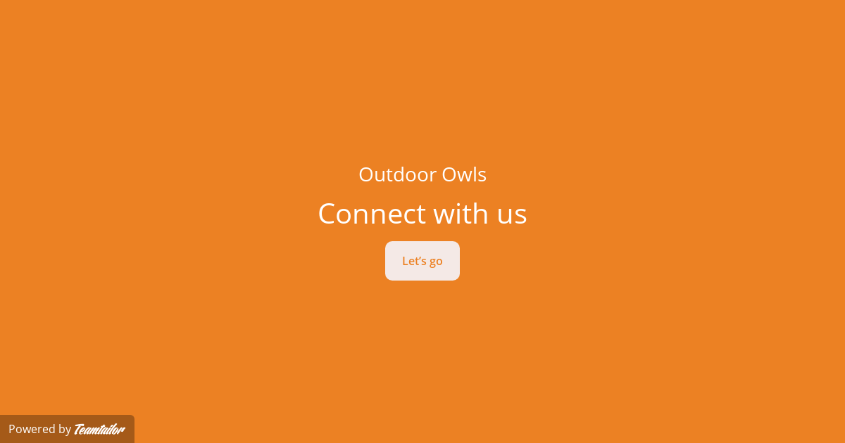 Outdoor Owls – Connect