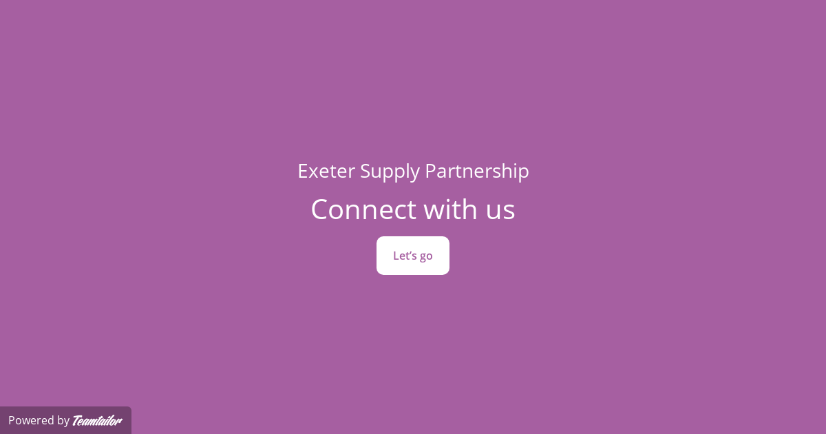 Exeter Supply Partnership – Connect