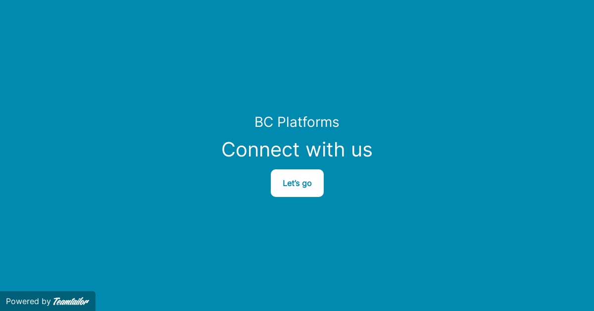 BC Platforms – Connect