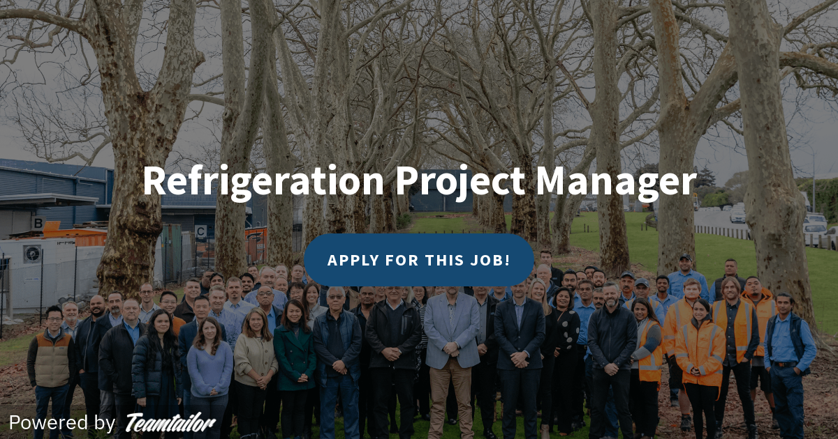 Refrigeration Project Manager - McAlpine Hussmann