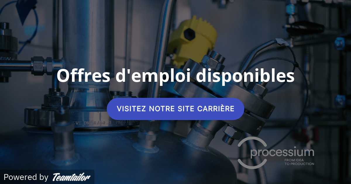 Offres d'emploi disponibles - Processium
