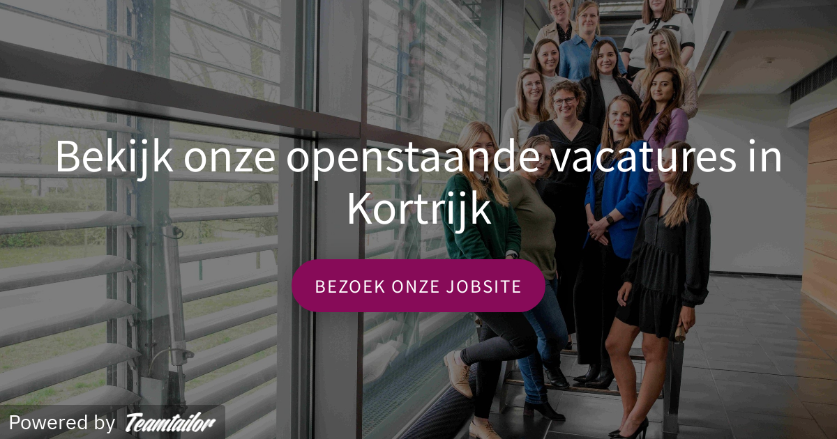 Bekijk onze openstaande vacatures in Kortrijk - SD Worx