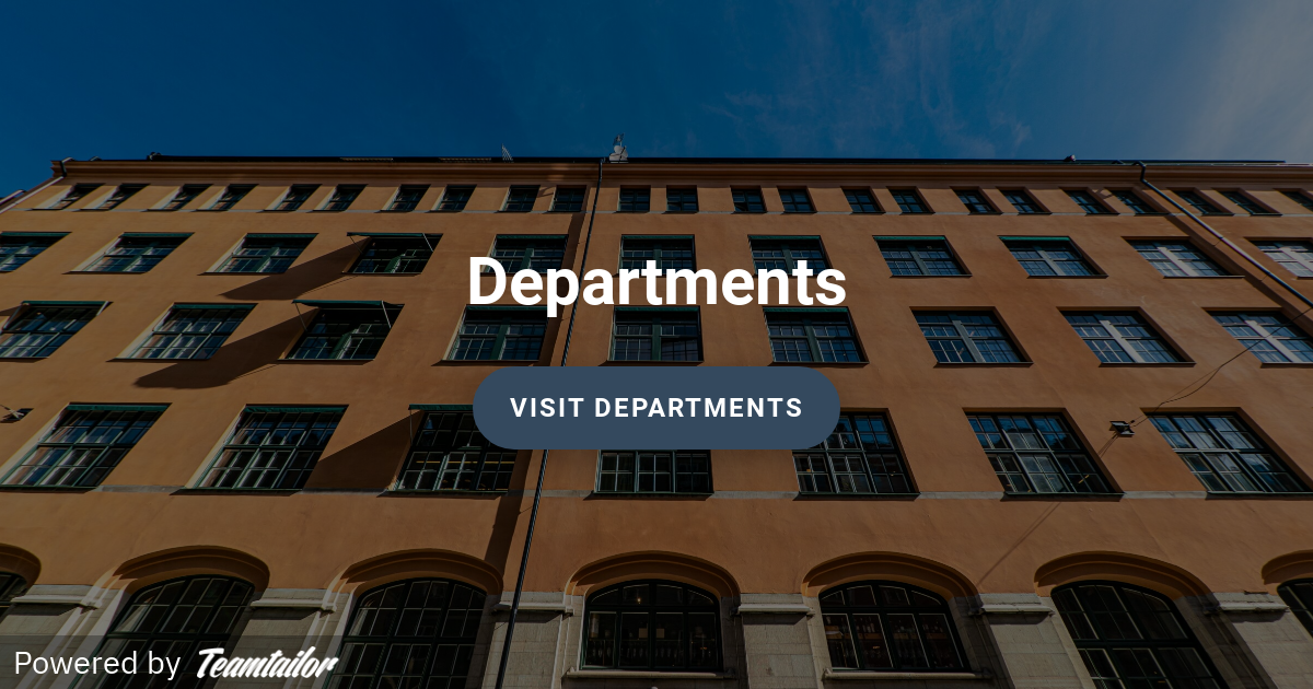 Departments - Modular Finance AB