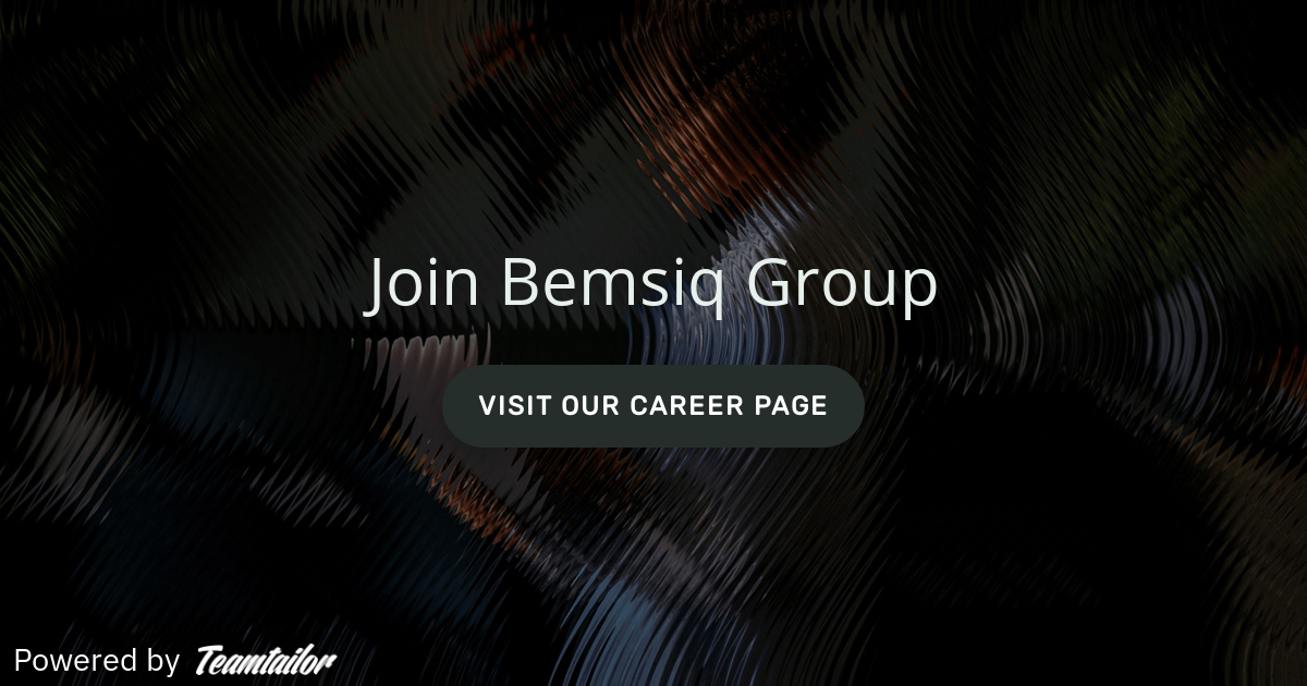 Set Change in Motion - Bemsiq AB