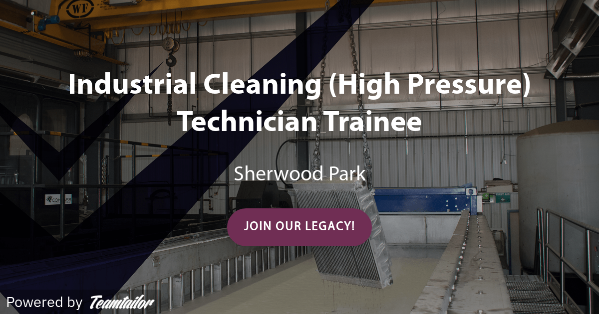 Industrial Cleaning (High Pressure) Technician Trainee - Acden