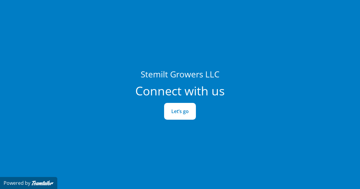 Stemilt Growers LLC – Connect