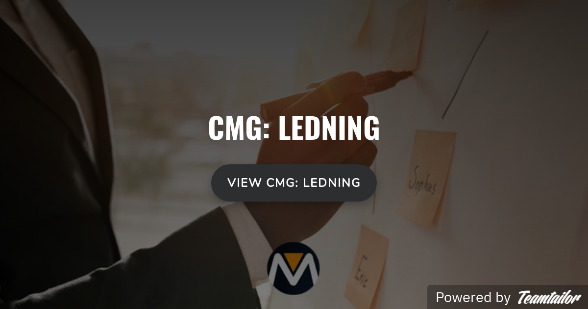 Ledning - CMG Group