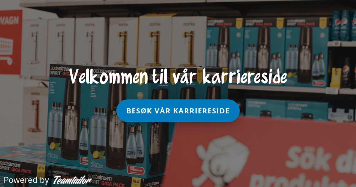 Velkommen til oss – Start karrieren din her! - NetOnNet AB
