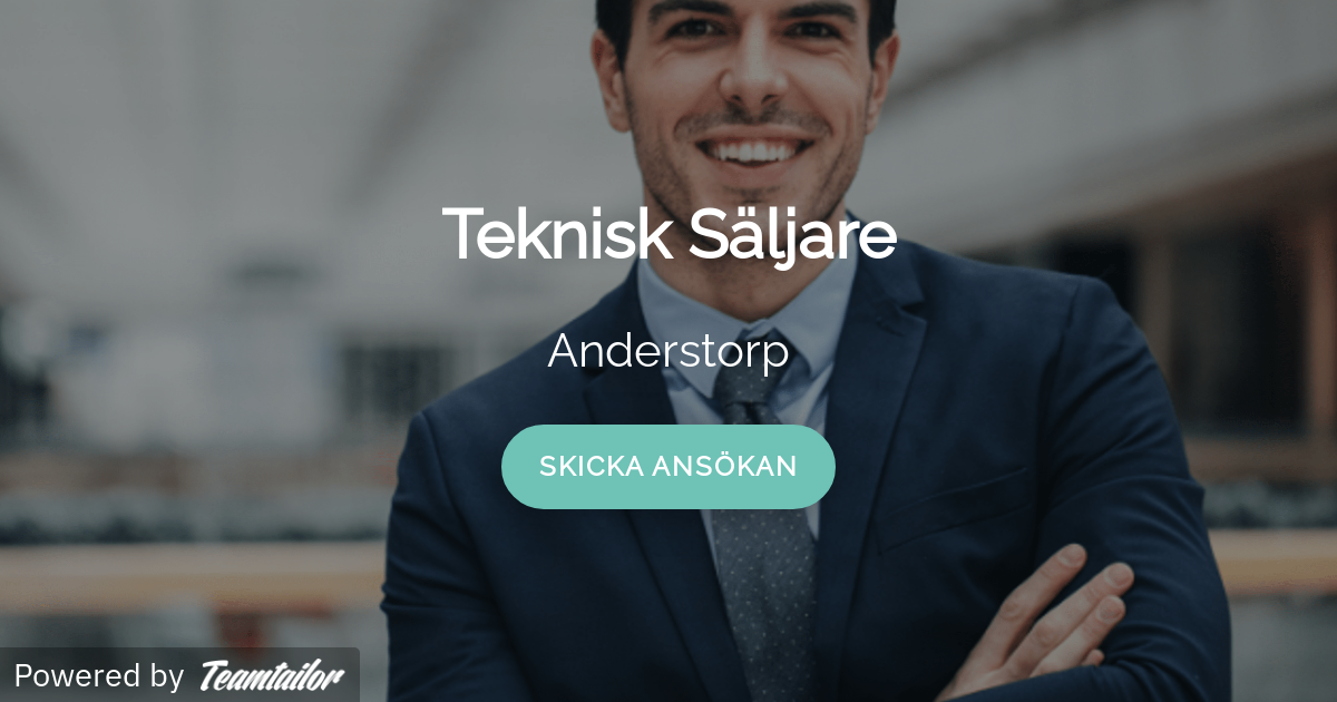 Teknisk Säljare - Purple Rekrytering & Interim