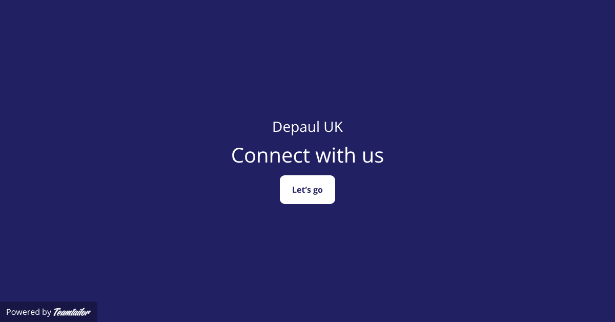 Depaul UK – Connect