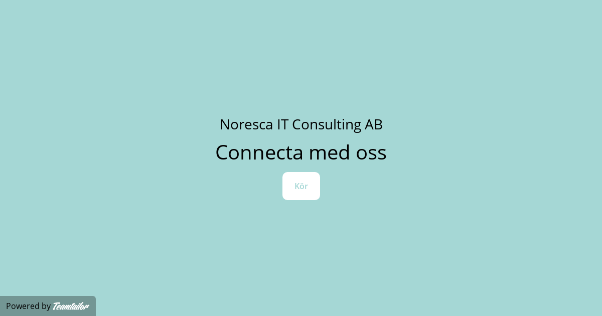 Noresca IT Consulting AB – Connect