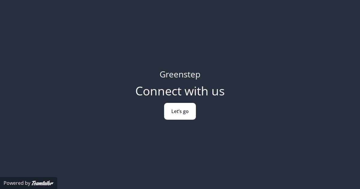 Greenstep – Connect