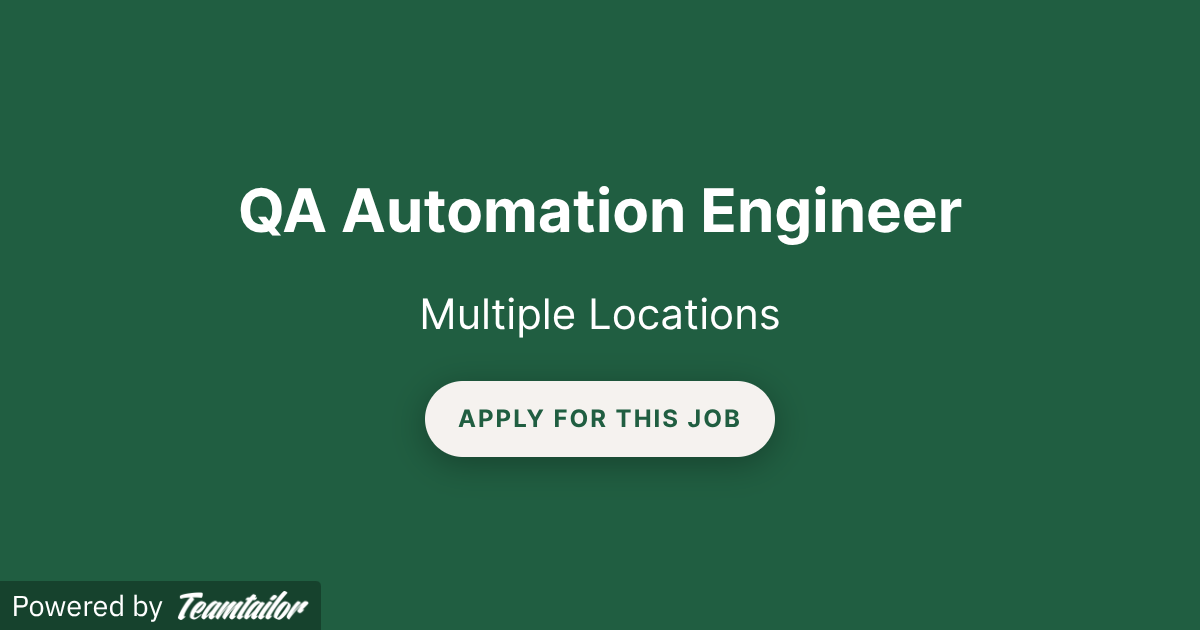 Qa Automation Engineer Payset