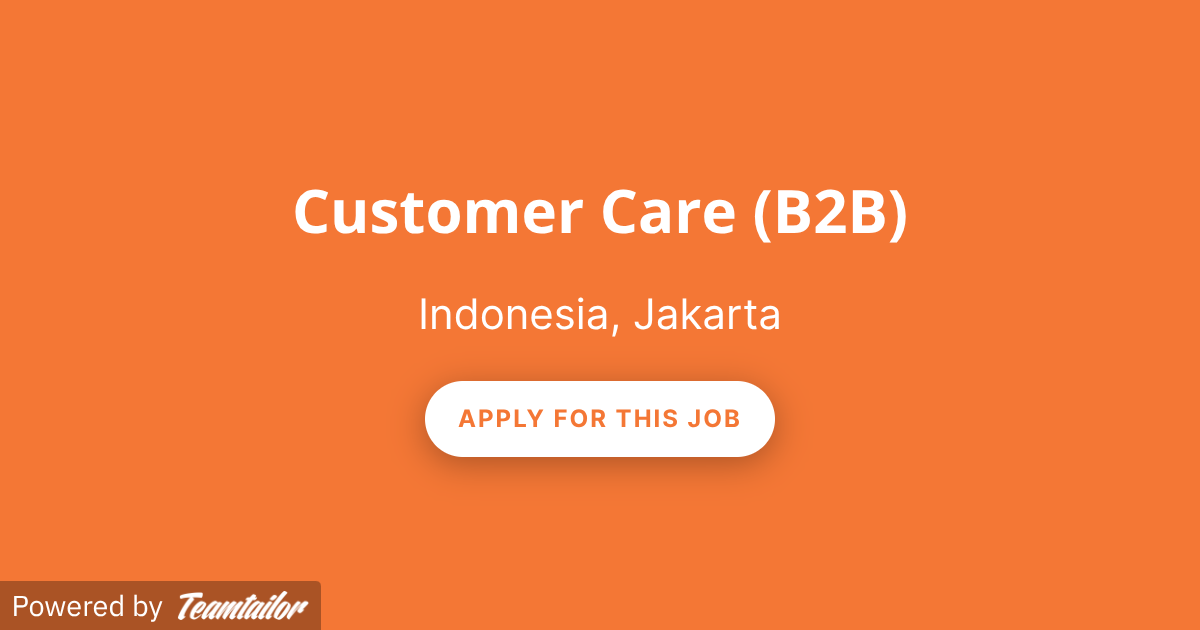Customer Care (B2B) - Cartrack