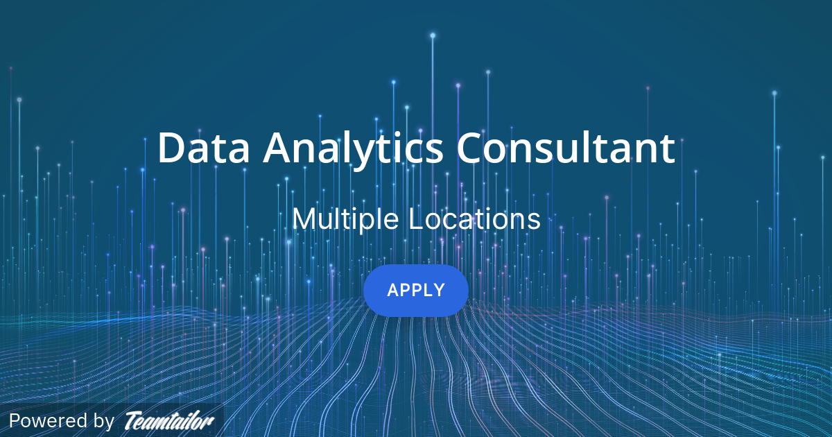 Data Analytics Consultant - SDG Group