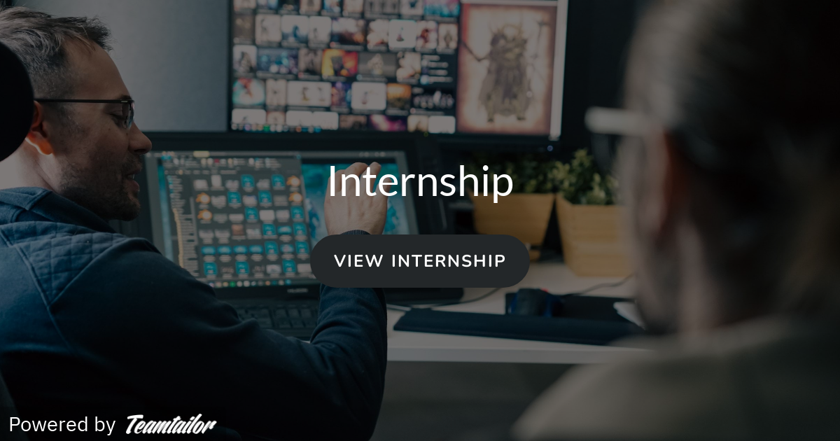 Internship - Stunlock Studios