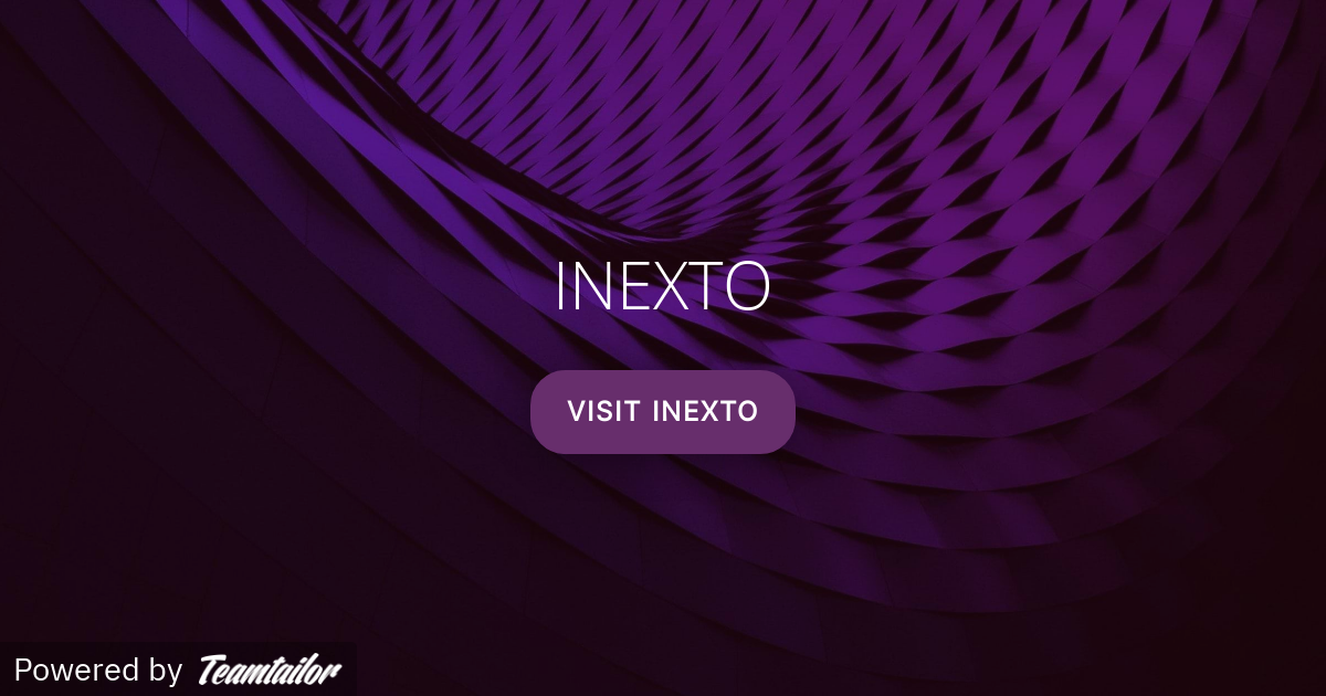 Join our team - INEXTO