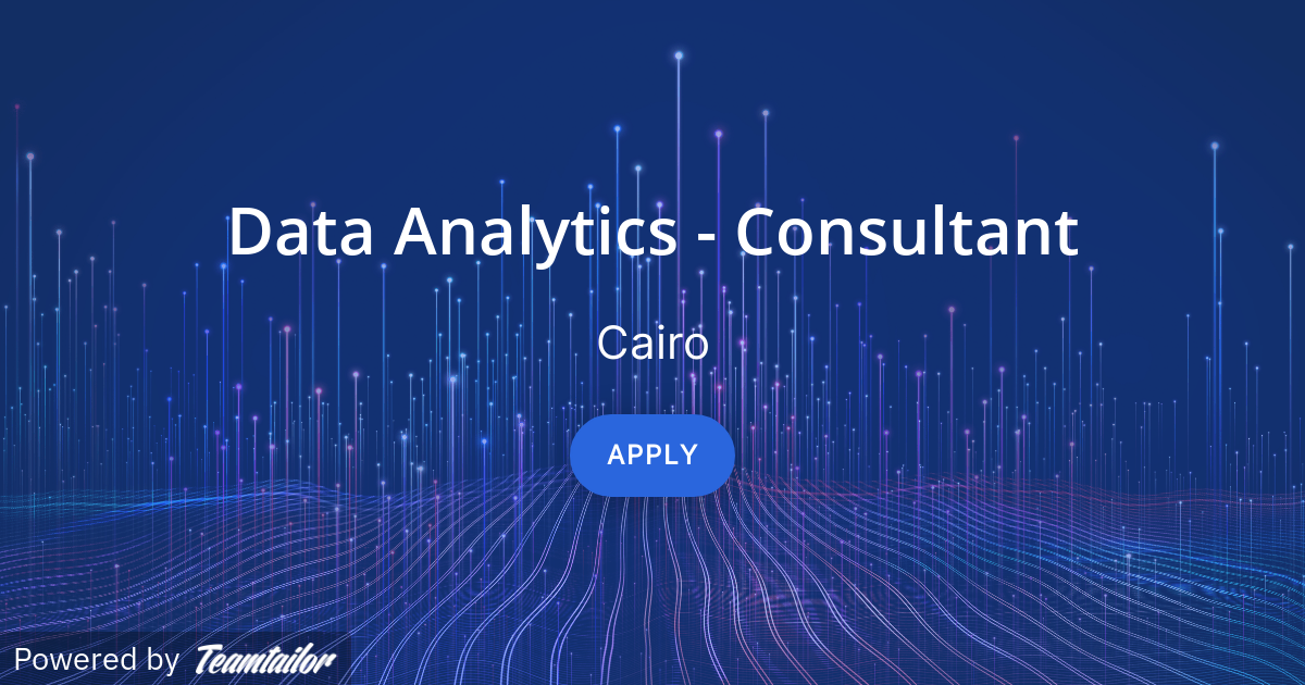 Data Analytics Consultant Sdg Group