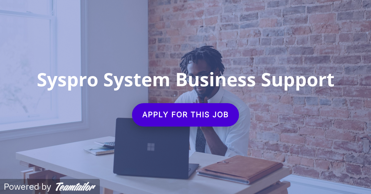 Syspro System Business Support - ITM Tanzania Limited